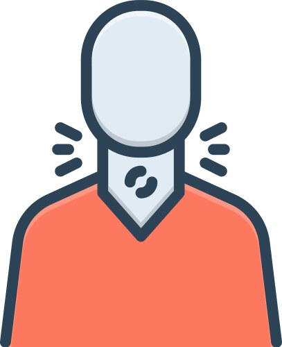 Throat Royalty Free Vector Image - VectorStock