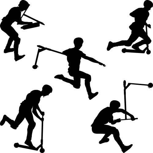 Stunt Scooter Vector Images (over 100)