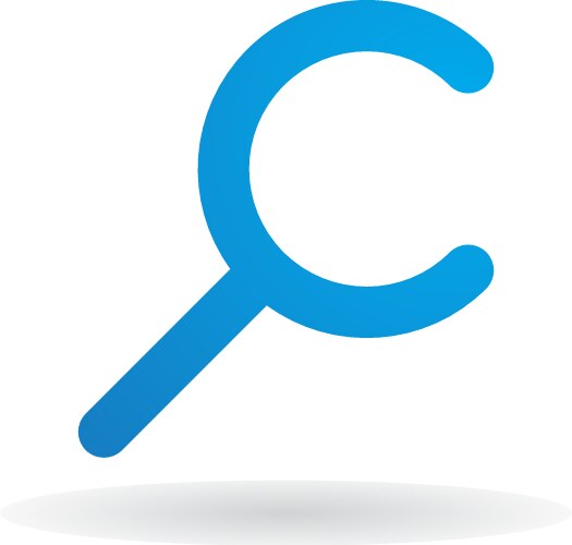 Search logo Royalty Free Vector Image - VectorStock