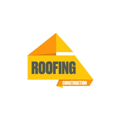 Roofing construction logo design template – Royalty-Free Vector ...