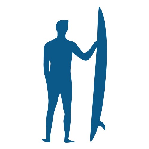 Longboard Silhouette Vector Images (over 690)