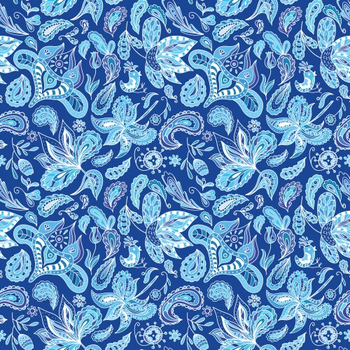 Ornamental indian pattern Royalty Free Vector Image