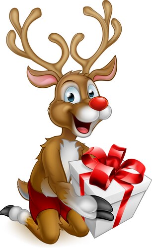 Christmas Reindeer Clipart Vector Images (over 1,900)