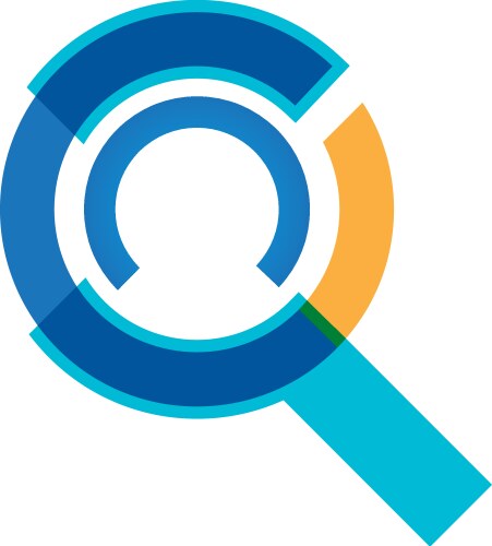 Search logo Royalty Free Vector Image - VectorStock