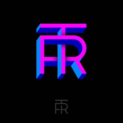 R T Monogram Vector Images (over 1,500)