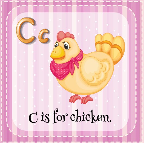 Chicken Flashcards Vector Images (over 110)