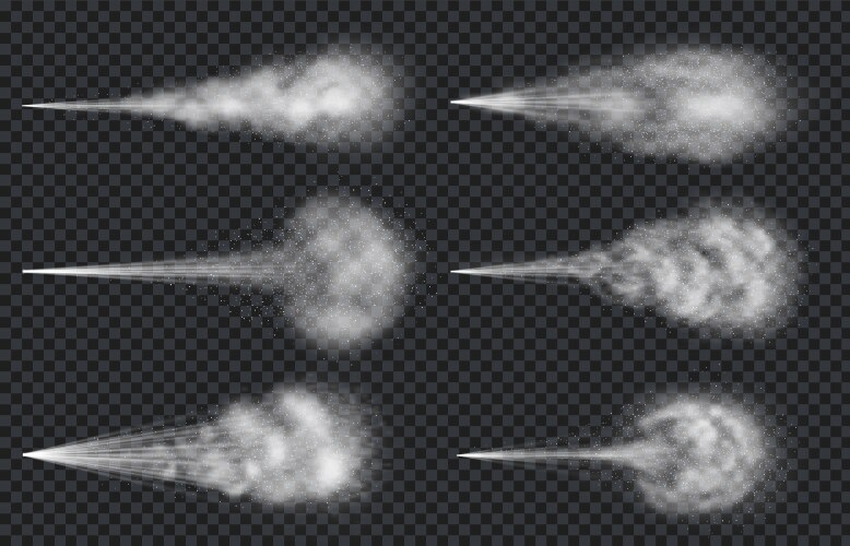 Transparent Water Mist Spray Vector Images (over 600)