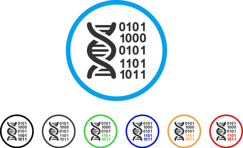 Genome icon Royalty Free Vector Image - VectorStock