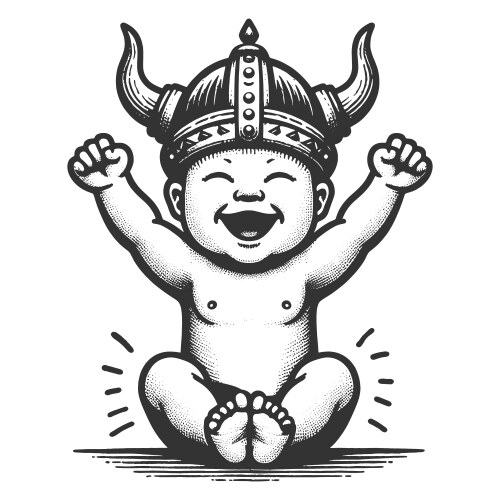 Viking Art Black and White Vector Images (over 6,500)