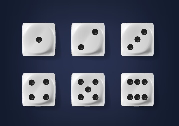 Dice Pips Vector Images (over 120)
