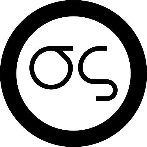 Sigma greek symbol small letter lowercase font Vector Image