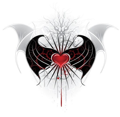Vampire couple gothic embrace Royalty Free Vector Image
