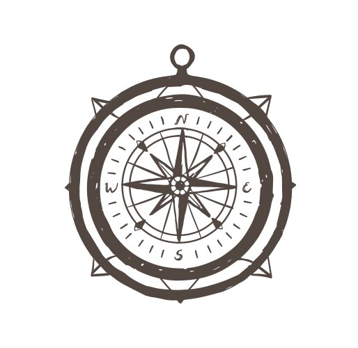 Compass Royalty Free Vector Image - VectorStock