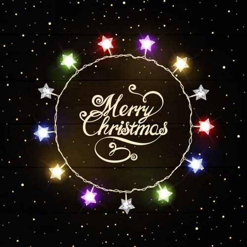 Background with lilac flowers and butterflies Vector Image