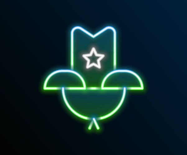 Neon Cowboy Hat Vector Images (over 420)