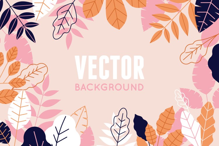 In trendy flat and simple style - summer Vector Image