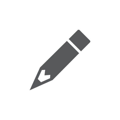 Ending pencil sketch Royalty Free Vector Image