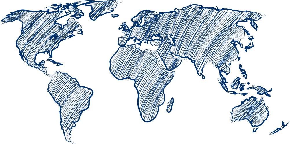 World Map Draw Vector Images (over 33,000)