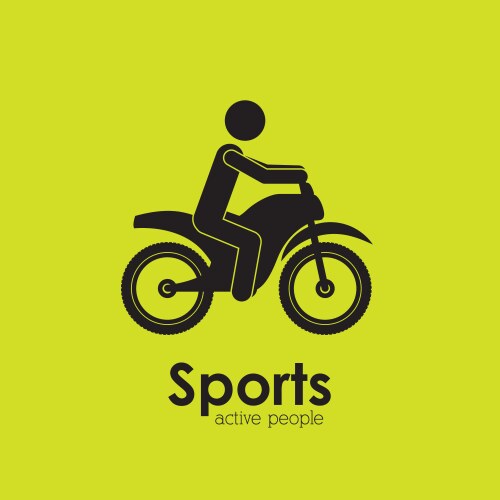 People active Royalty Free Vector Image - VectorStock