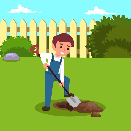 Digging Hole Vector Images (over 2,800)