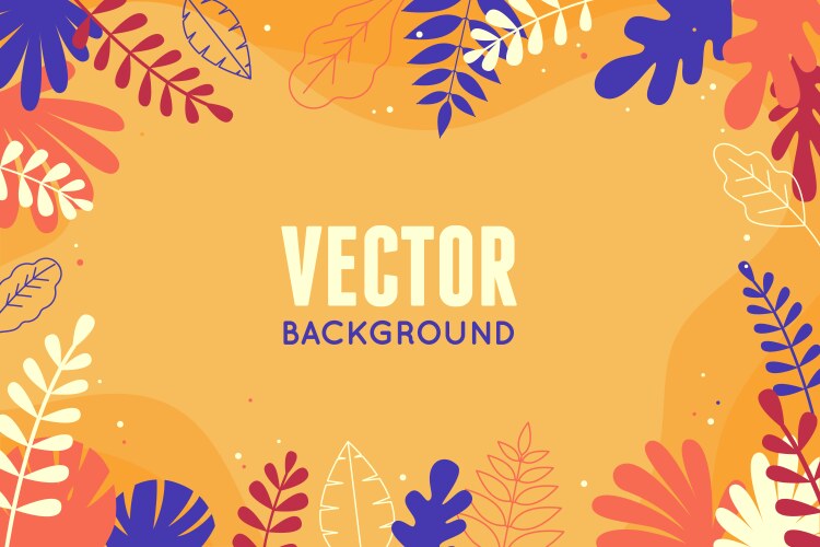 In trendy flat and simple style - summer Vector Image