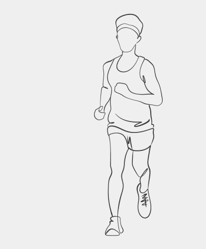 Person Running Drawing Vector Images (over 6,100)