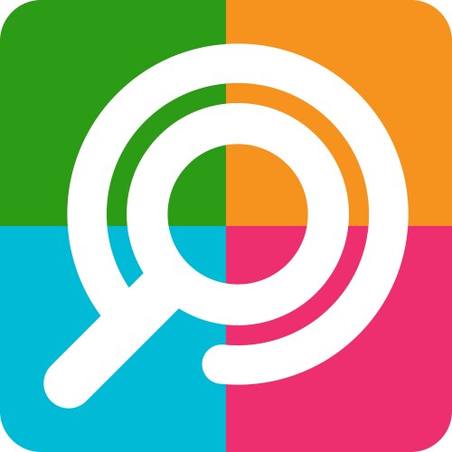 Search logo Royalty Free Vector Image - VectorStock