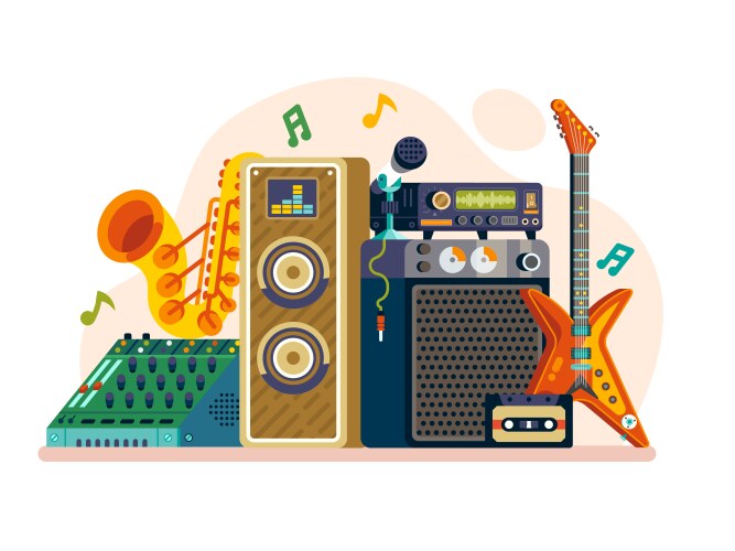 Sound System Poster Vector Images (over 930)