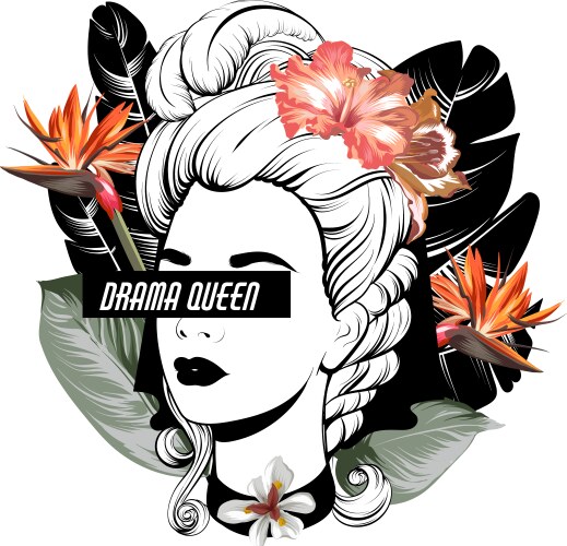 Drama Queen Vector Images (over 200)