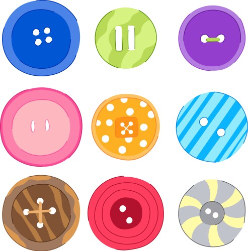 Cartoon Button Vector Images (over 130,000)
