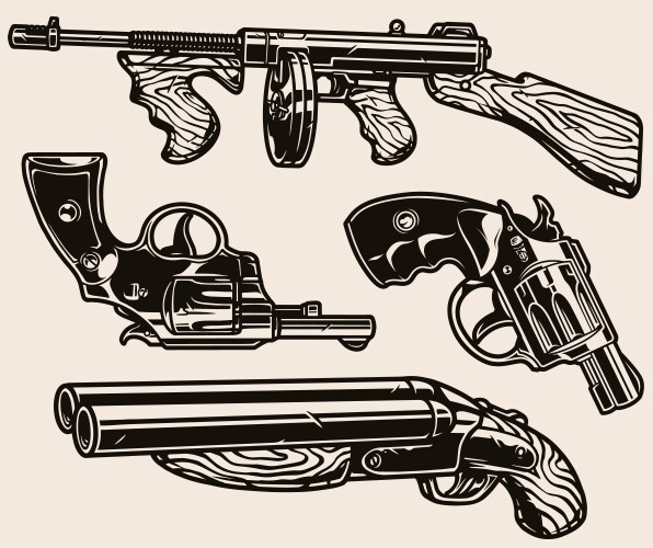 Firearm Logos Vector Images (over 5,600)