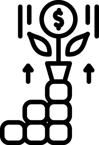 Grows Royalty Free Vector Image - VectorStock