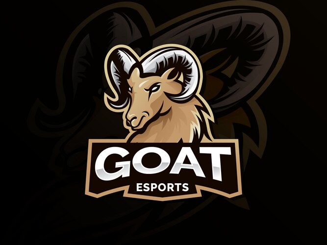 Baphomet demon goat head hand drawn print Vector Image