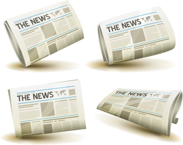 Newspaper Title Vector Images (over 1,000)