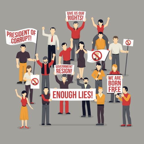 Protesting Vector Images (over 71,000)