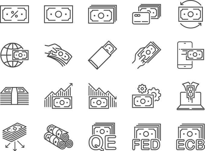 Money Outline Vector Images (over 300,000)