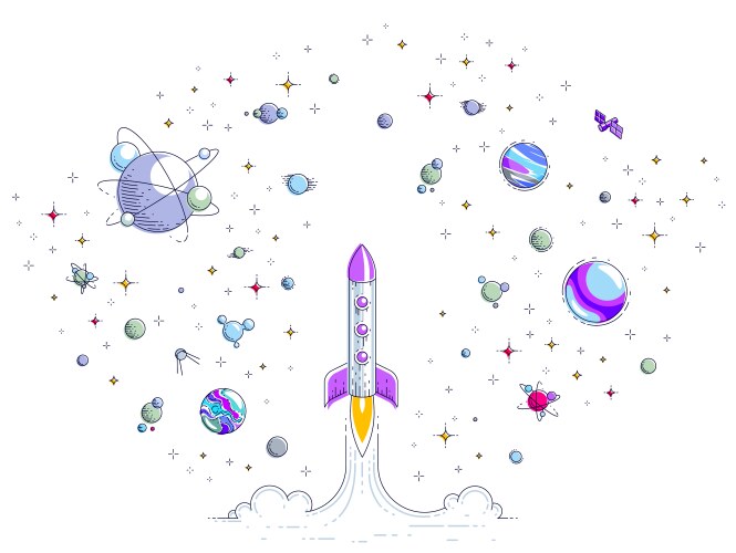 Nasa Rocket Vector Images (over 1,200)