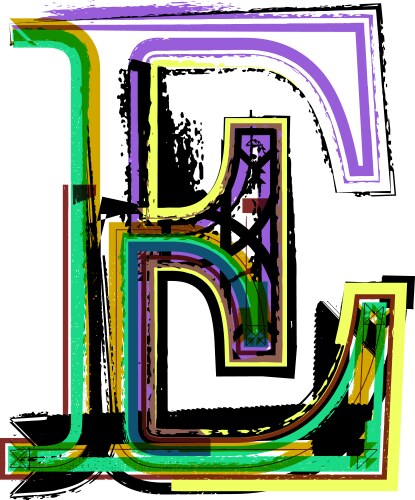 E Calligraphy Font Style Vector Images (over 1,700)
