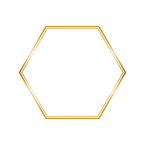 Light effect for wedding invitation card golden Vector Image