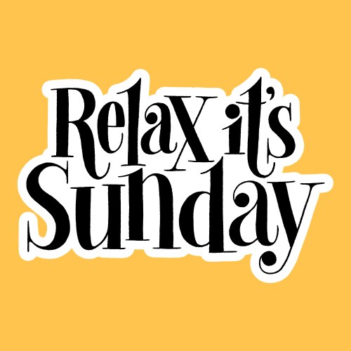 Relax Sunday Vector Images (over 510)