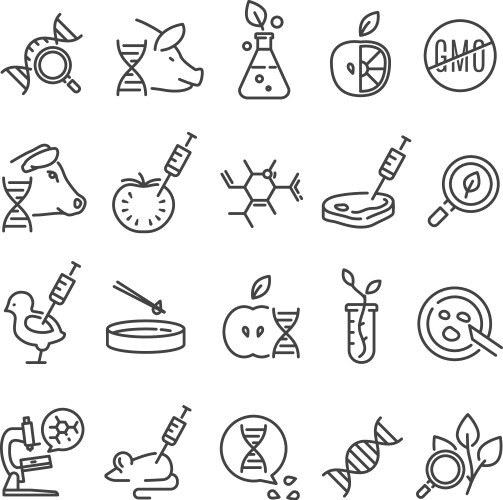 Organic waste and dustbin food composting set Vector Image