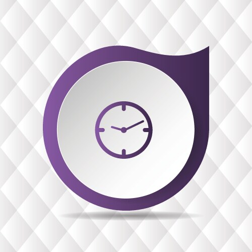 My life time clock arrow background image Vector Image