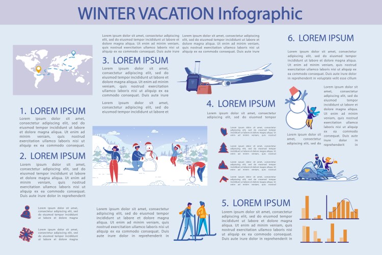 Ski Infographic Vector Images (over 1,200)