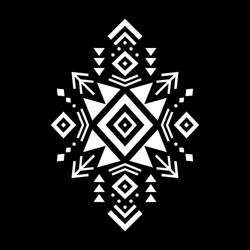 Aztec element Royalty Free Vector Image - VectorStock