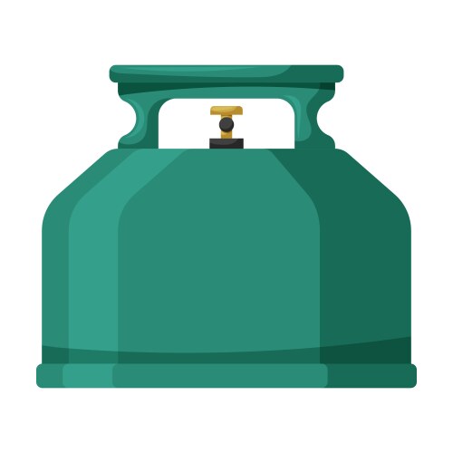 Gas bottle iconcartoon icon Royalty Free Vector Image