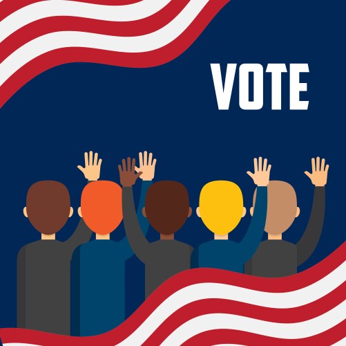 India general election government Royalty Free Vector Image