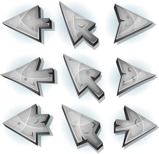 Funny Cursor Vector Images (over 550)