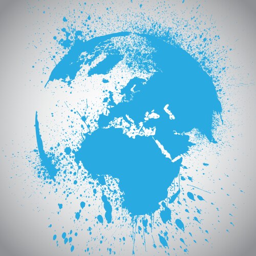 Gold Earth Globe Vector Images (over 4,200)