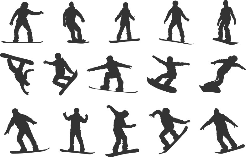 Snowboard Royalty Free Vector Image - VectorStock