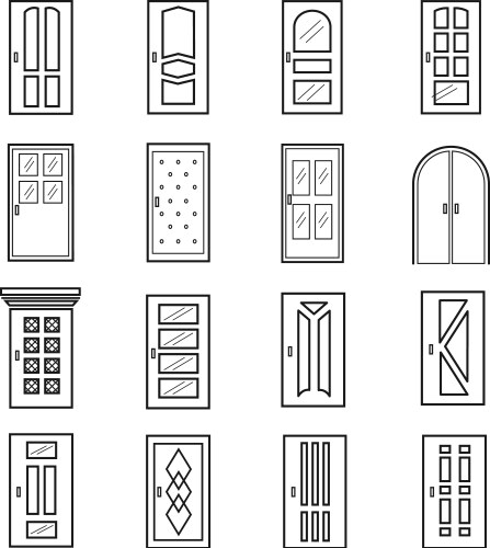 Door Outline Vector Images (over 78,000)